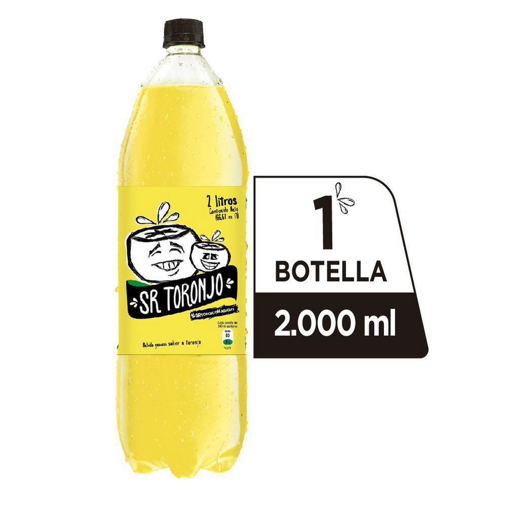 Gaseosa SR TORONJO Botella (2000 ml) img #1