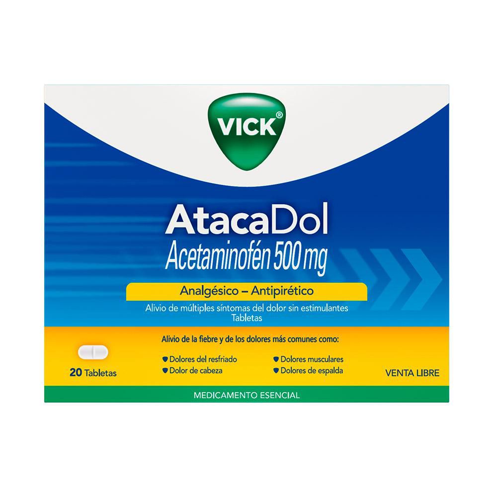 carulla.com | ATACADOL ACTIVE TABLETS VICK (20 und)