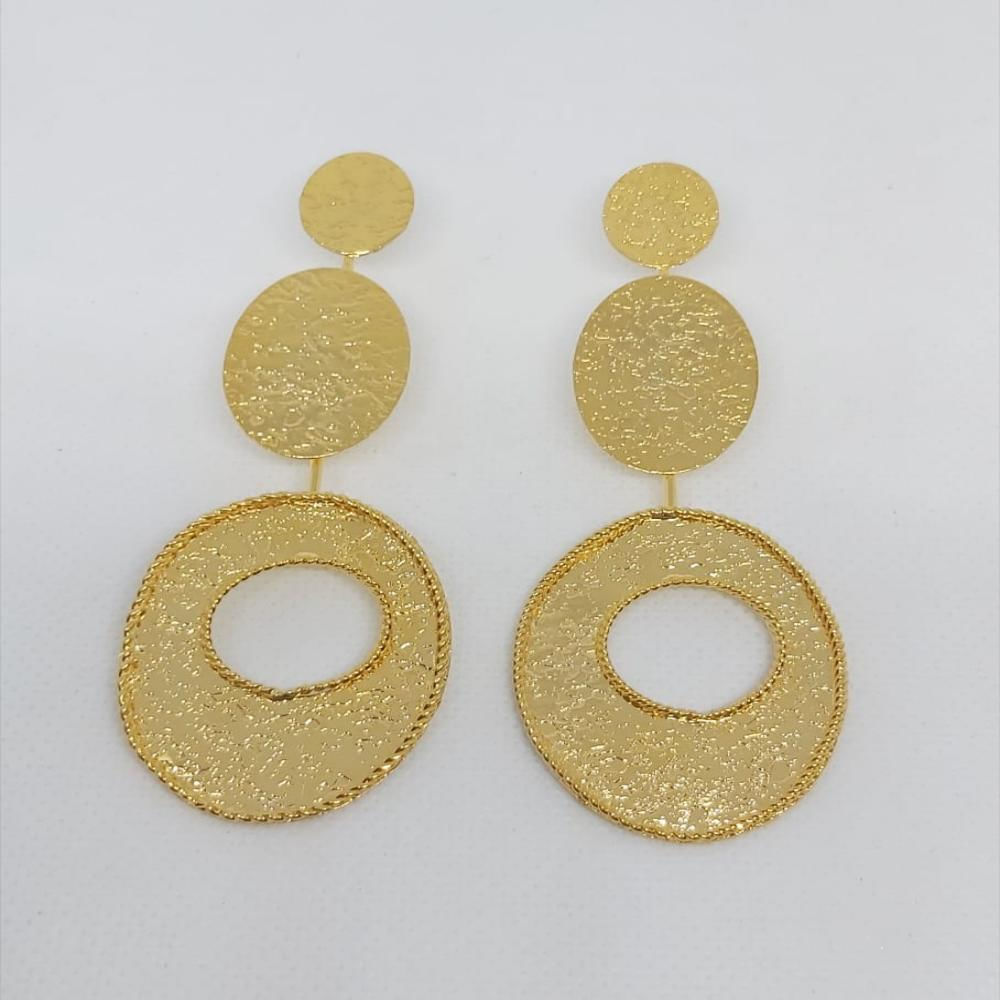 Aretas Doradas Tres Ovalos