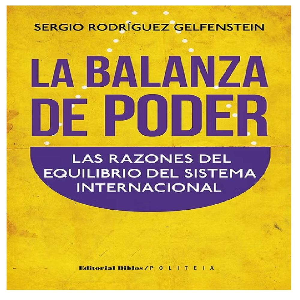 Libro La Balanza Del Poder