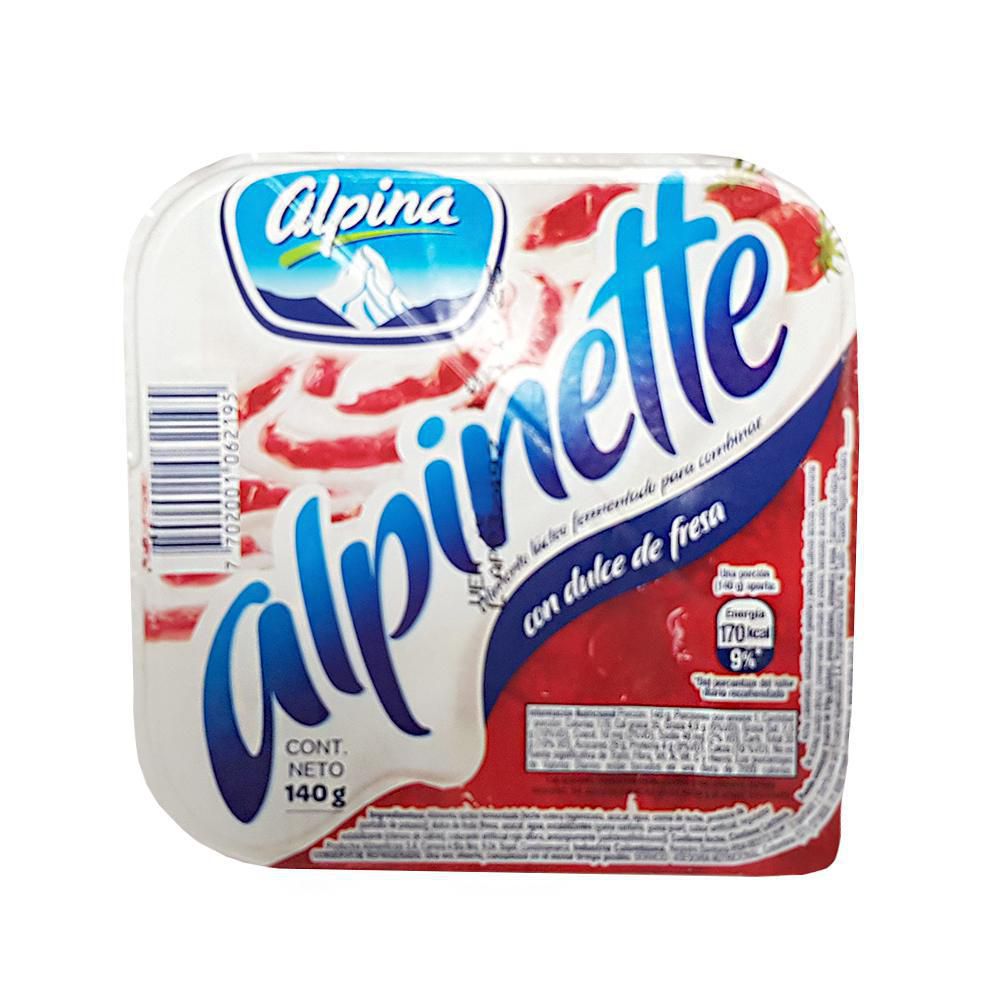 Alpinette sabor a Fresa Cuchareable x 140 gr - carulla.com